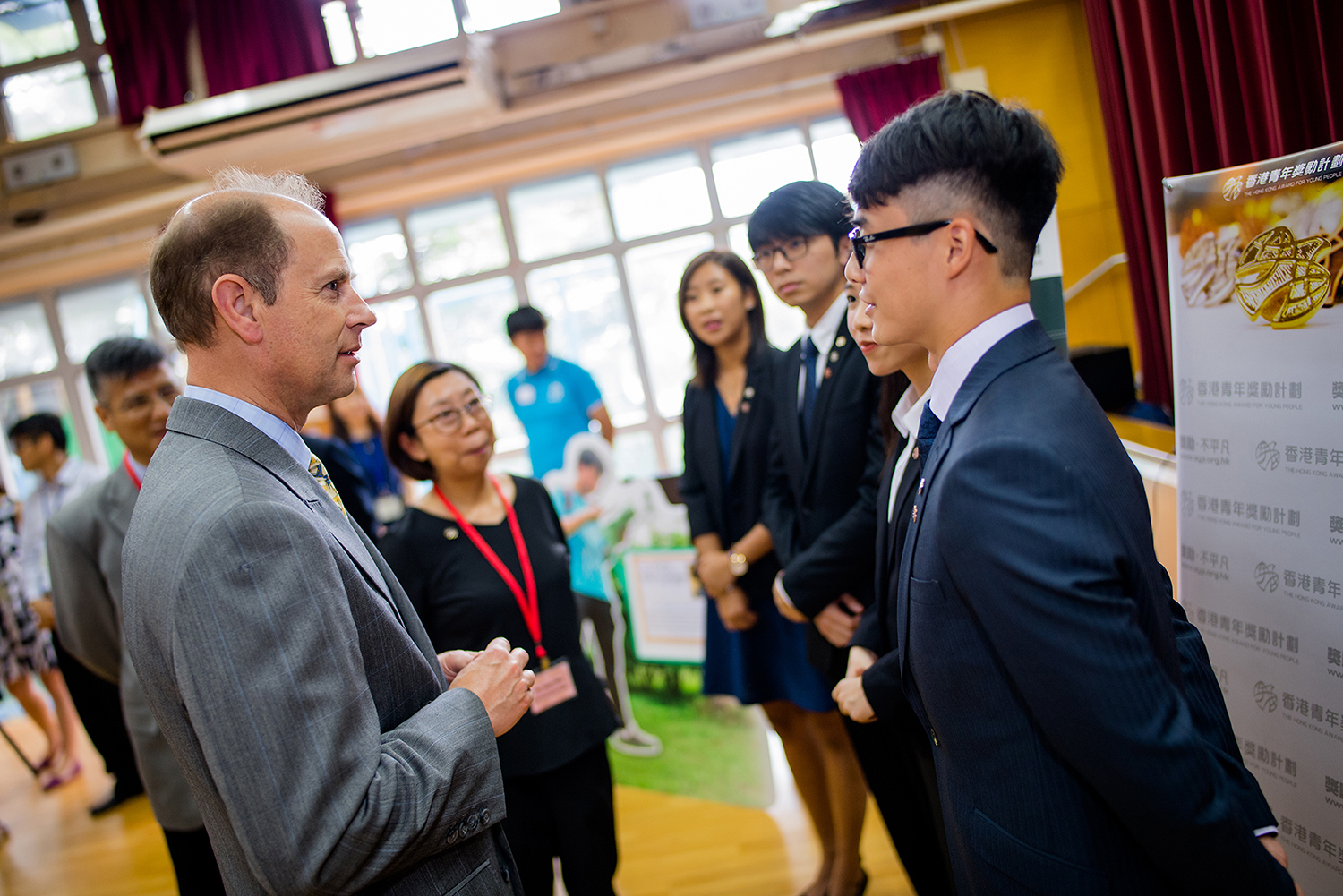 His Royal Highness The Prince Edward, has been named The Duke of ...